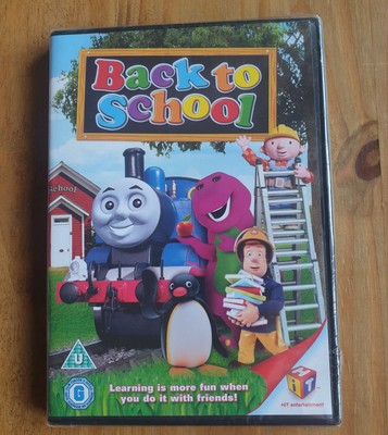 BACK TO SCHOOL Kids DVD: Thomas Barney Pingu Bob The Builder Fireman ...
