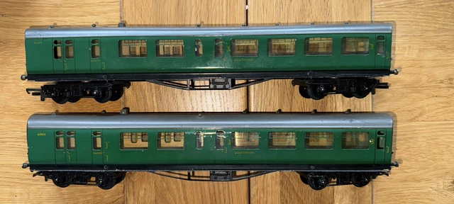 RAKE OF FINESCALE SR 3rd Class Corridor Composite Coaches Lawrence ...