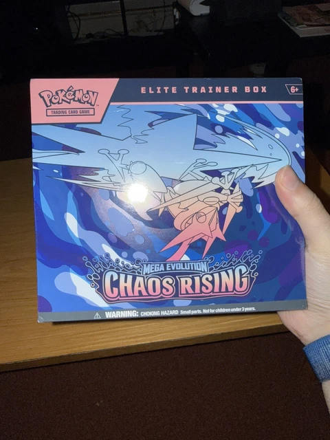 POKÉMON TCG: CHAOS Rising Elite Trainer Box ETB Brand New & Sealed £64. ...