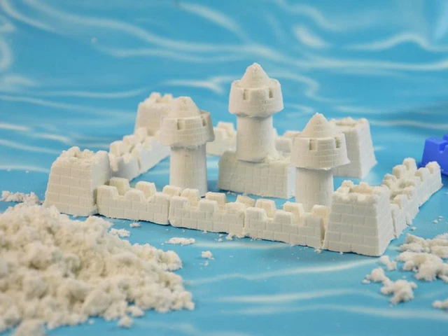 MODELIERSAND DREAM SAND mit Formen & Becken 1000 Gramm "Top Qualität ...