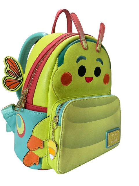 DISNEY PARKS LOUNGEFLY A Bugs Life Heimlich Caterpillar Mini Backpack ...