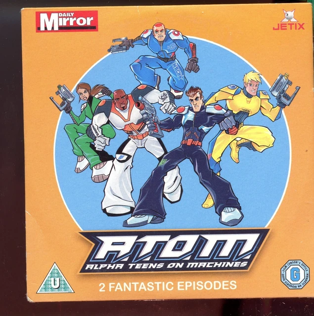 ATOM - ALPHA Teens On Machines - 2 Episodes / Promo DVD £1.20 - PicClick UK