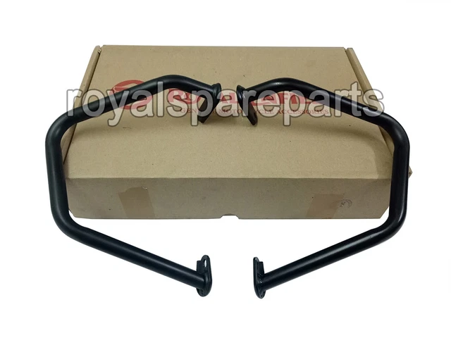 GENUINE ROYAL ENFIELD "Large Engine Guard, Black" For Scram 440 £53.59 ...
