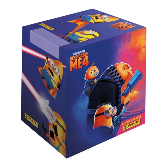 DESPICABLE ME 4 Stickers (36) Booster Box £40.00 - PicClick UK