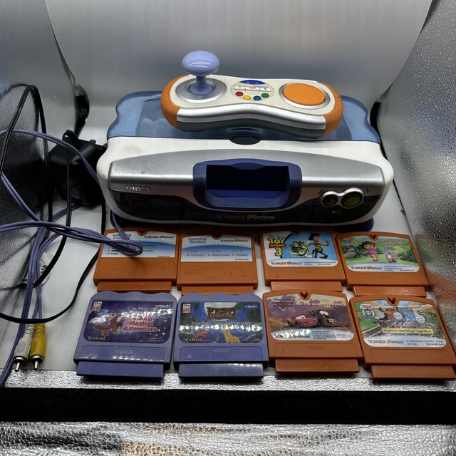 VTECH V.SMILE MOTION Active Learning System Bundle With Games £39.99 ...