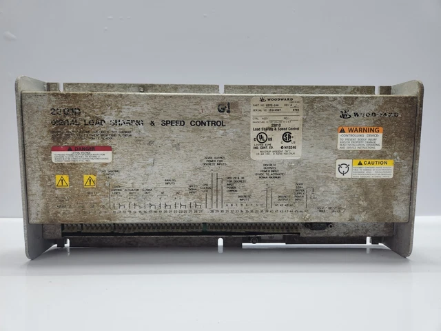 WOODWARD 2301D DIGITAL Load Sharing & Speed Control 8273-140 Rev A £877 ...