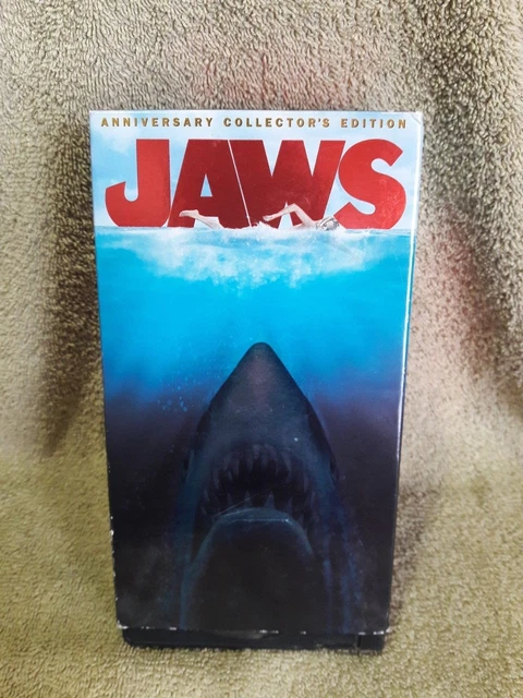 JAWS VHS ANNIVERSARY Collectors Edition Double Pack 2 VCR Tape Set EUR ...