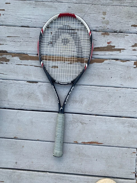 HEAD TI TORNADO Tennis Racquet 4 1/4" - 2 Grip - Titanium Oversize w ...