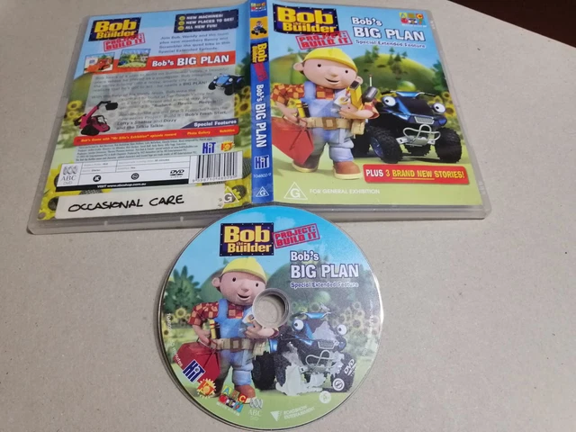 BOB THE BUILDER: Bob's Big Plan - Australian ABC for Kids DVD Release - Region 4 £3.50 - PicClick UK