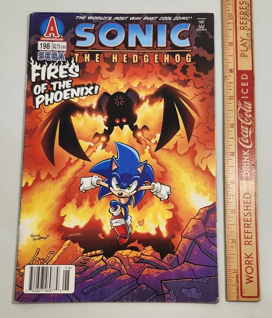 ARCHIE COMICS SEGA Sonic The Hedgehog Fires Of The Phoenix #198 Comic ...