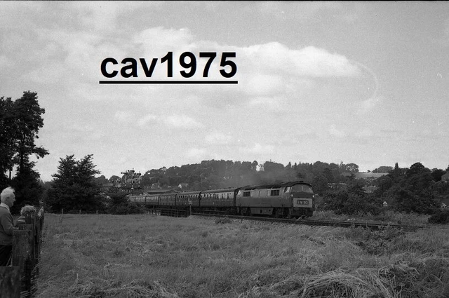 1965 M JACOBS 35mm Negative WR Class 52 D1020 Western Hero leaving ...