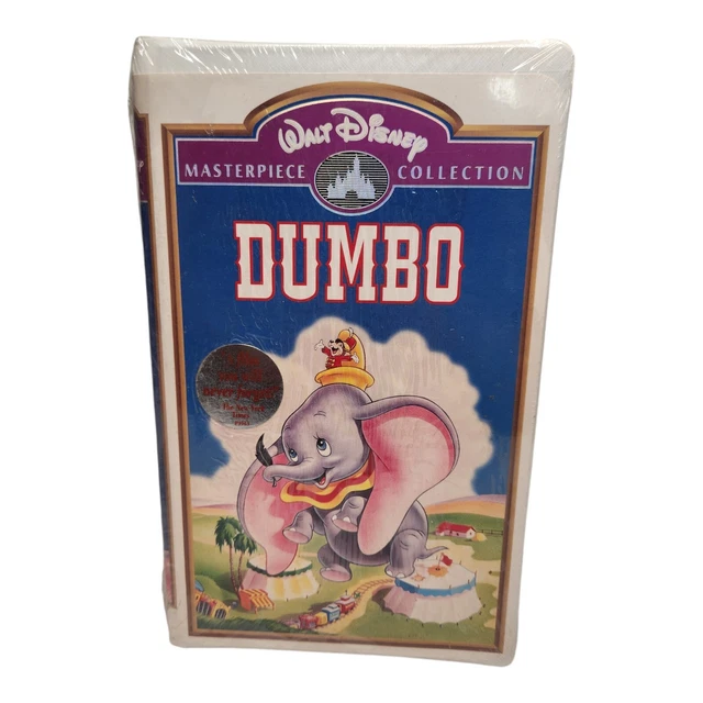 DISNEY’S DUMBO. Masterpiece Collection VHS. (024) New Sealed Sticker ...
