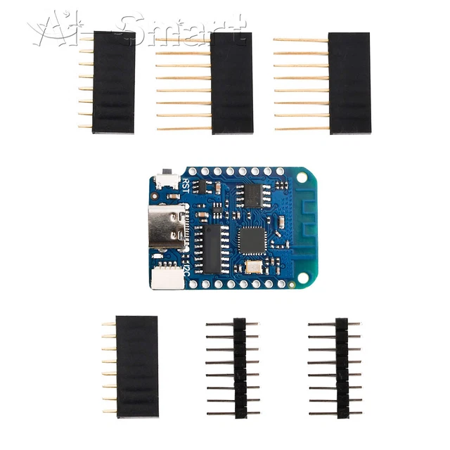 ESP8266 ESP-12F WEMOS D1 Mini V4.0.0 WIFI Module Development Board Kit ...