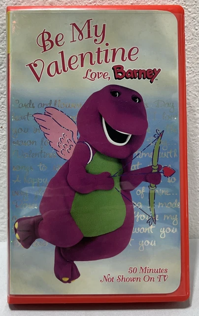 BARNEY - BE My Valentine - Love, Barney (VHS, 2000) £9.78 - PicClick UK
