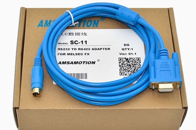 FOR plc programming cable FX series PLC download line rs232 SC-11 *cm ...