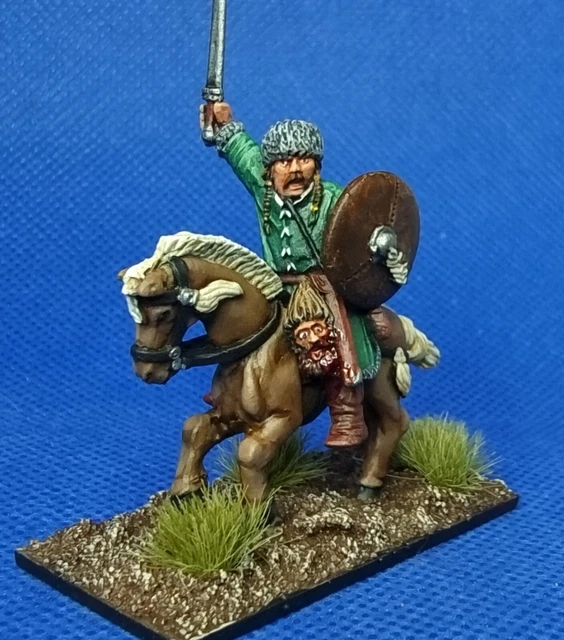 PAINTED METAL HUN Mounted Warlord Saga Gripping Beast Dark Age ...