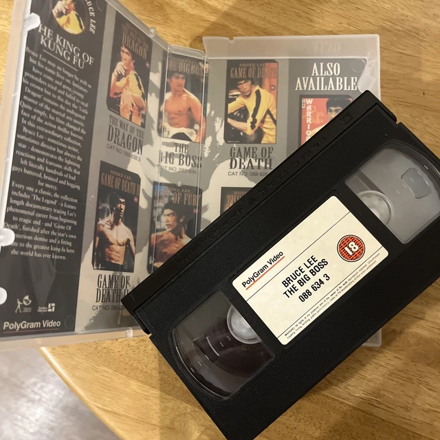 THE BIG BOSS ~ Polygram VHS Video Cassette ~ Bruce Lee £2.50 - PicClick UK