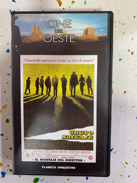 GROUPE SAUVAGE VHS William Holden- Warner Home Vidéo Western The Wild ...