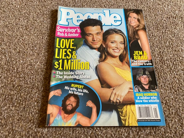 PEOPLE MAGAZINE 24/5/2004 Serena Williams Rob Mariano Amber Brkich ...
