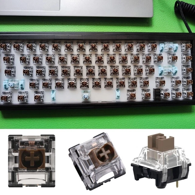 MECHANICAL KEYBOARD SWITCHES TTC Brown V2 63.5g forGaming Keyboard £7. ...