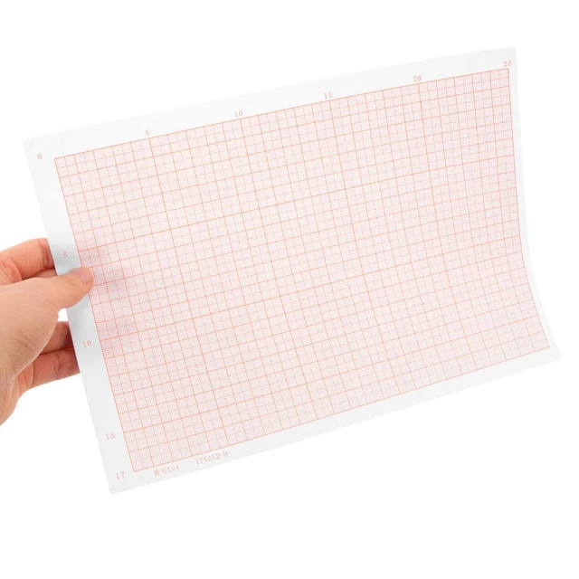 100 SHEETS PAPER for Coordinate Painting Drawings Math Grid Students ...