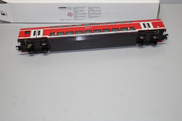 MÄRKLIN 43585 4-ACHSER Vagón de Doble Estiba 2.Klasse DB Ag Escala H0 ...