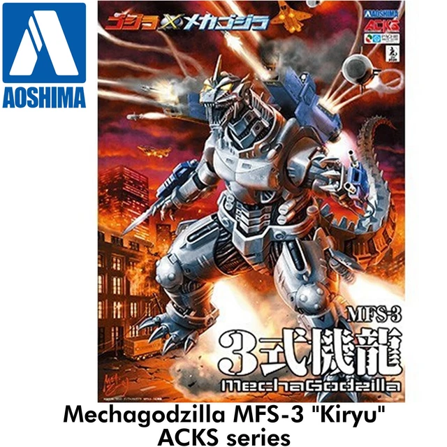 MECHAGODZILLA MFS-3 KIRYU ACKS series snap kit Aoshima 09934 £89.99 ...