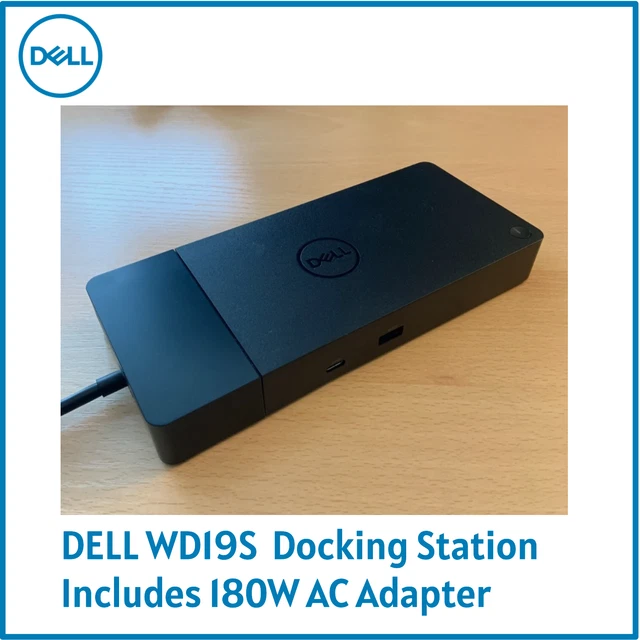 DELL WD19S USB-C Dock | HDMI 2xDP | 6xUSB | 180W PSU | Universal ...