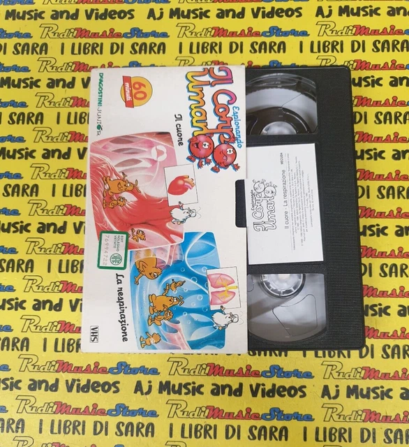 VHS MOVIE EXPLORING THE HUMAN BODY The Heart The Breath OF AGOSTINI ...