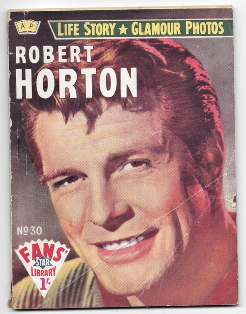 VINTAGE FANS STAR LIBRARY Magazine # 30 Robert Horton Amalgamated Press ...