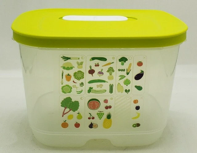 TUPPERWARE FRIDGE SMART 1 3/4 Quart Deep Fruit Vegetable Storage ...