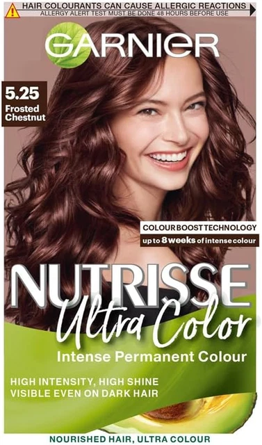 GARNIER NUTRISSE ULTRA Color, Permanent Hair Dye, Intense Colour, for ...