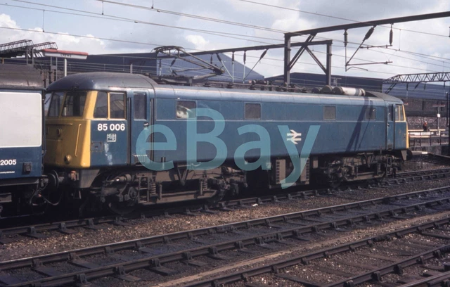 35MM RAILWAY SLIDE of Class 85 85006 @ Crewe Copyright to buyer £4.99 ...