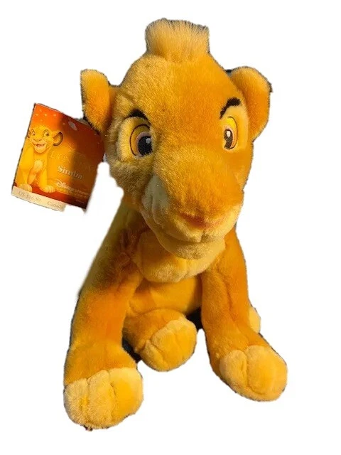 THE LION KING Disney Young SIMBA Cub 16" Plush Stuffed Soft Animal Toy ...