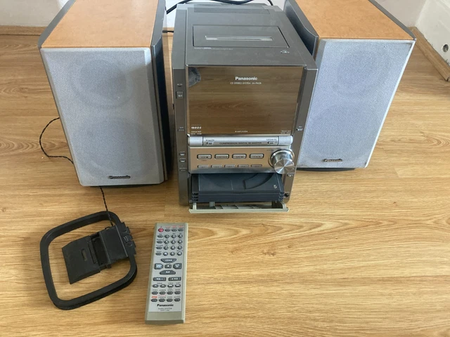 PANASONIC SA-PM28 HIFI Stereo 5 CD Player Cassette Radio READ ...