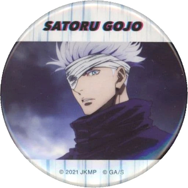 JUJUTSU KAISEN 0 Satoru Gojo One Eye Wide View Character Badge ...