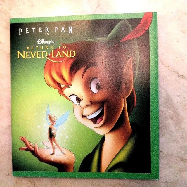 DISNEY PETER PAN Return to Neverland Animated Storybook with Bonus EUR ...