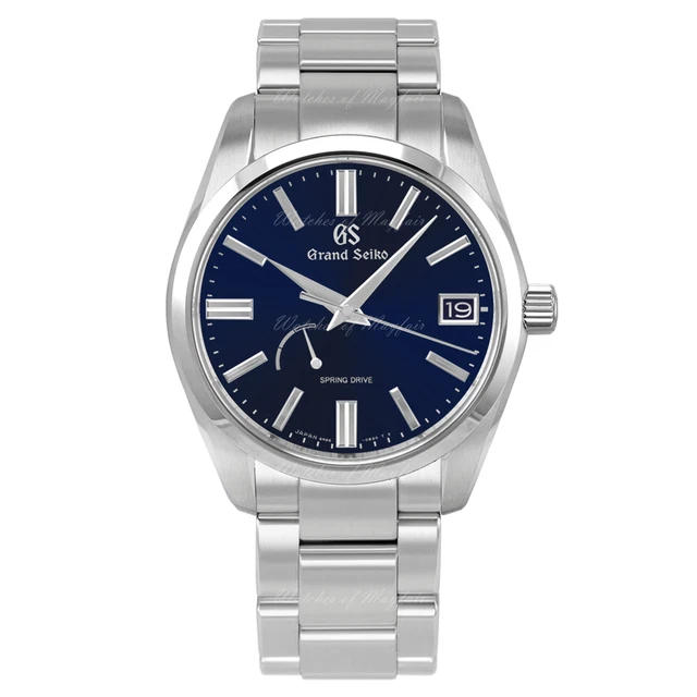 GRAND SEIKO HERITAGE Spring Drive Midnight Blue Dial 40mm SBGA439 watch ...
