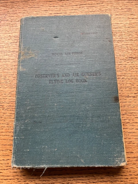 WW2 RAF LOG book Fletcher Wellington Bomber Command Burma £220.00 ...