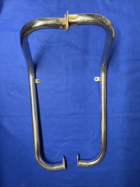 VINTAGE MOTORCYCLE CRASH Bar Barrier Engine Guard Used £50.00 - PicClick UK