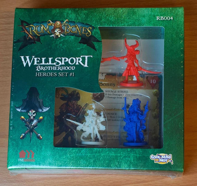 RUM & BONES Wellsport Brotherhood Heroes set 1 reserved for ...