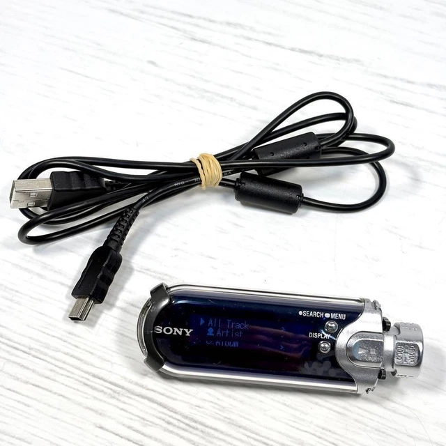 SONY NW-E405 NET Work Walkman Lecteur Audio Portable 512 Mo Noir Testé ...