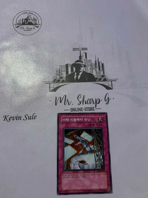 ATTACK REFLECTOR UNIT *SOI-KR051 KOREAN Yu Gi Oh! CARD EUR 1,00 ...