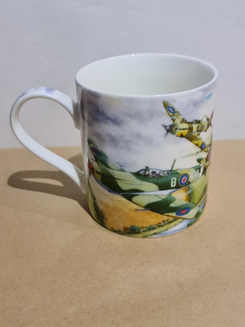 RAF ROYAL AIR Force Spitfire Hurricane Aircraft WW2 WWII Mug Cup £9.99 ...