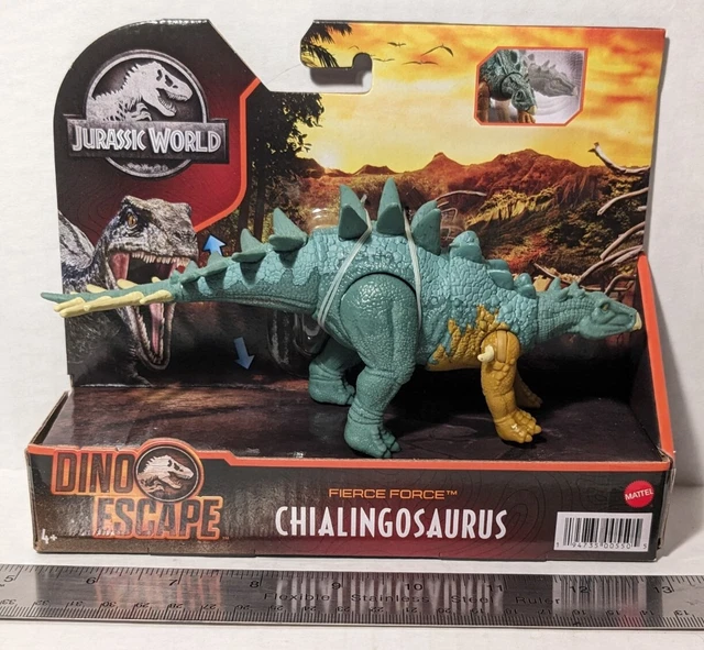 CHIALINGOSAURUS STEGOSAURUS JURASSIC World Camp Cretaceous Dino Escape ...