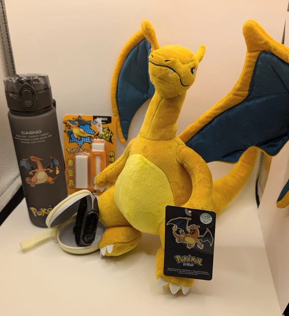 POKÉMON - CHARIZARD bundle - plush watch snap - gift toy Christmas toy ...