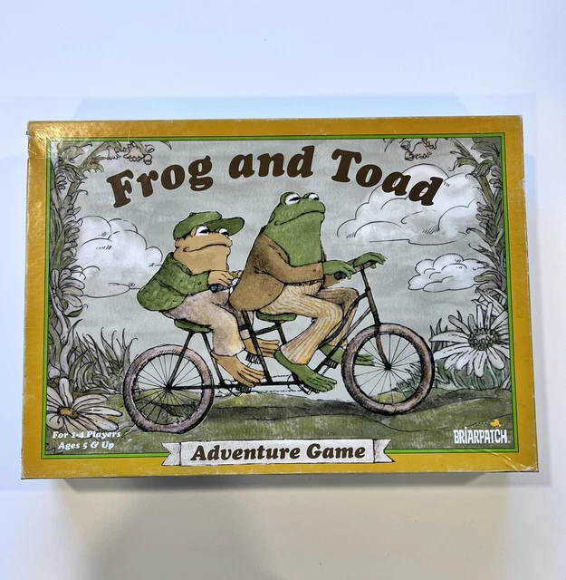 FROG AND TOAD Adventure Board Game - Briarpatch - Complete & Excellent ...
