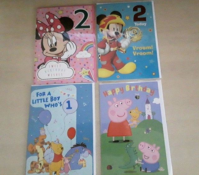 PEPPA PIG DISNEY Minnie Mickey Mouse Winnie l'Ourson 1er 2ème ...
