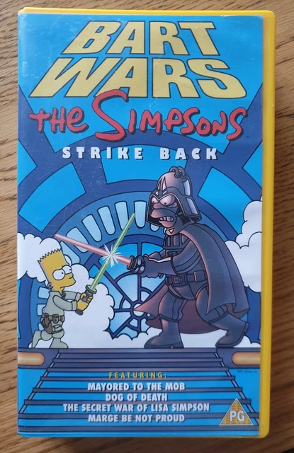 THE SIMPSONS BART Wars The Simpsons Strike Back Vhs £8.00 - PicClick UK
