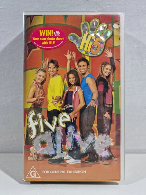 HI-5 FIVE ALIVE VINTAGE VHS VCR TAPE 2001 G CHILDRENS KIDS VGC $17.49 ...